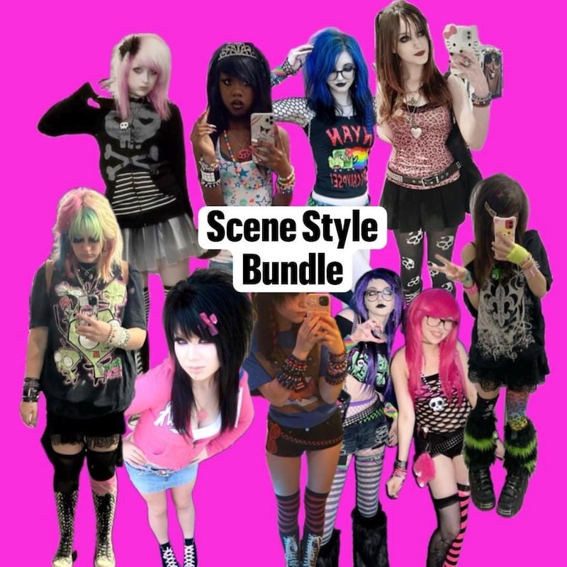 2000s Scene Clothes - Etsy