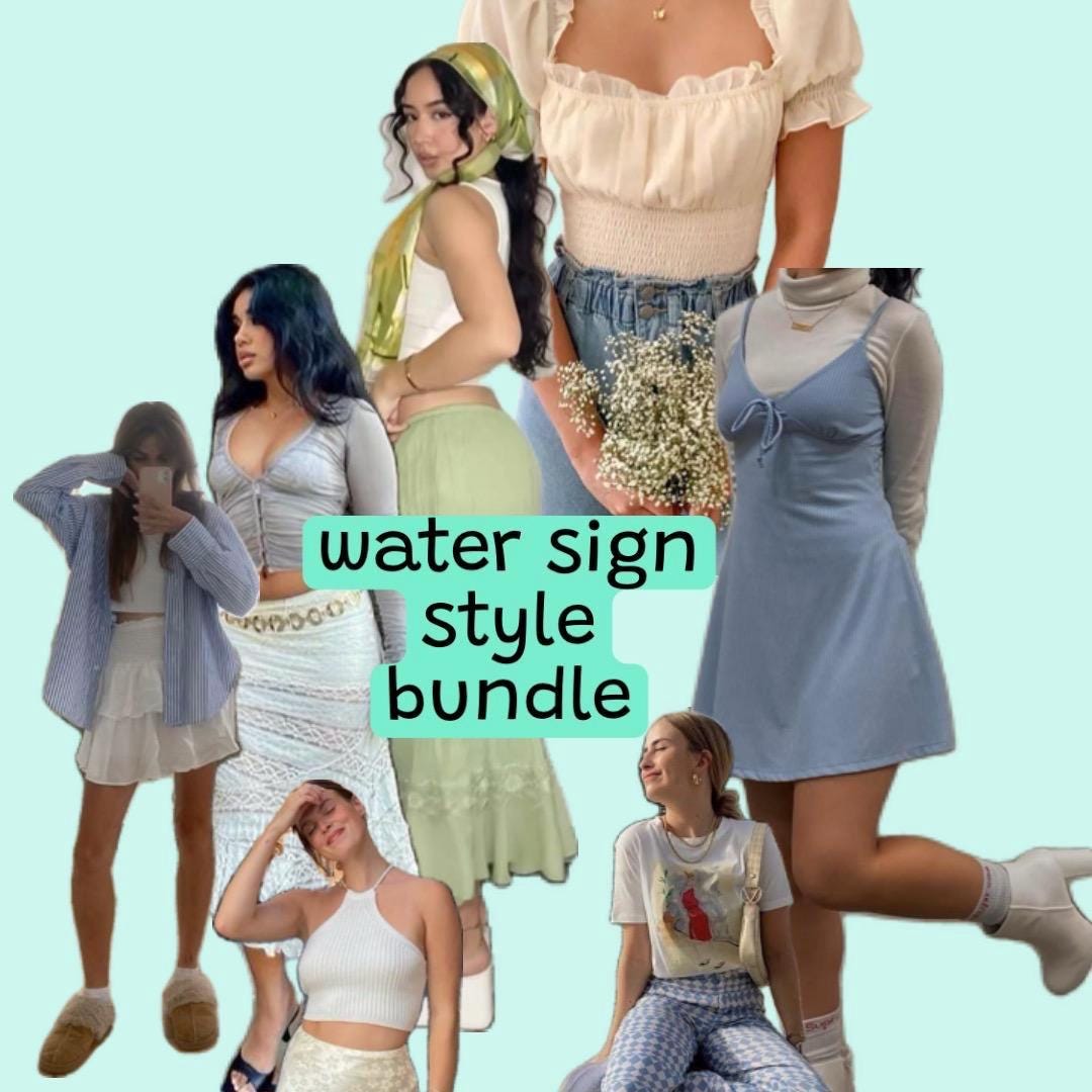 Water Sign Style Bundle, Pisces Style Bundle, Secondhand Clothing ...