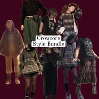 Crowcore - Etsy
