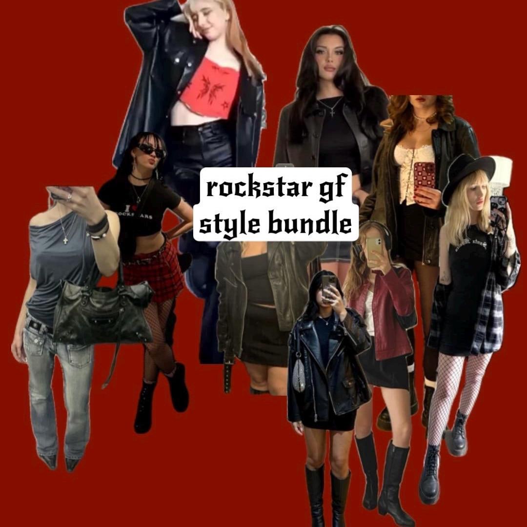 Rockstar Girlfriend Style Bundle, Secondhand Clothing Mystery Bundle ...