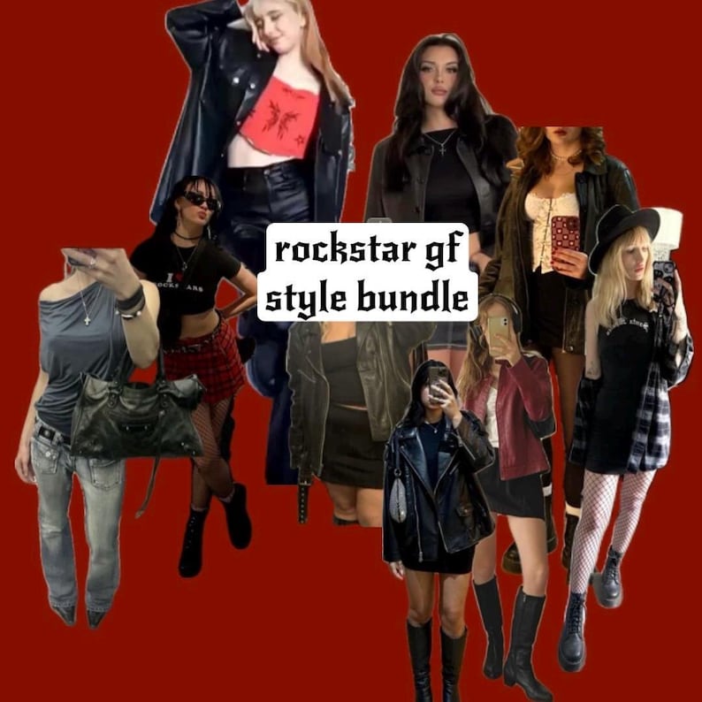 Rockstar Girlfriend Style Bundle, Secondhand Clothing Mystery Bundle ...