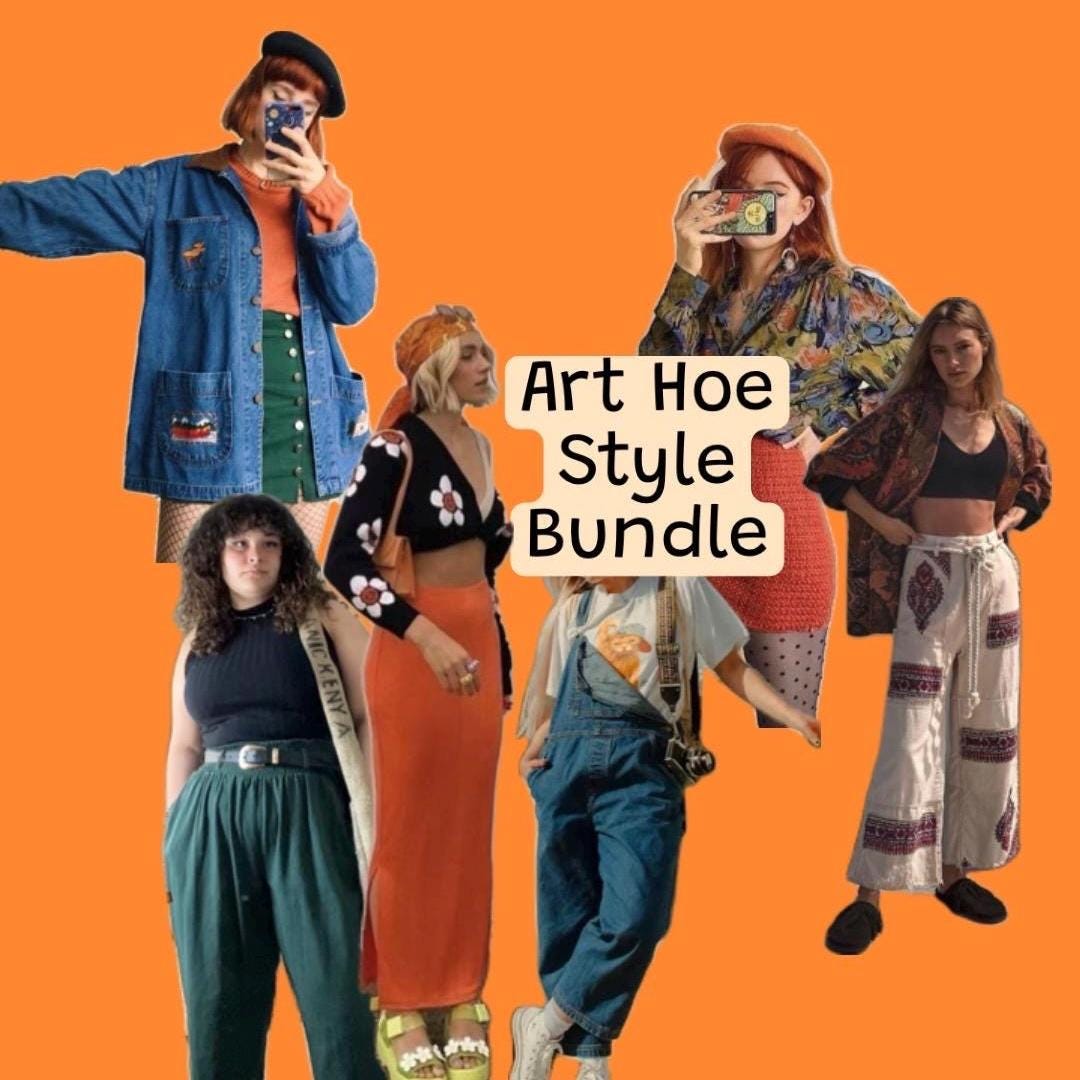 Art Hoe Style Bundle, Secondhand Clothing Mystery Bundle, Personal ...