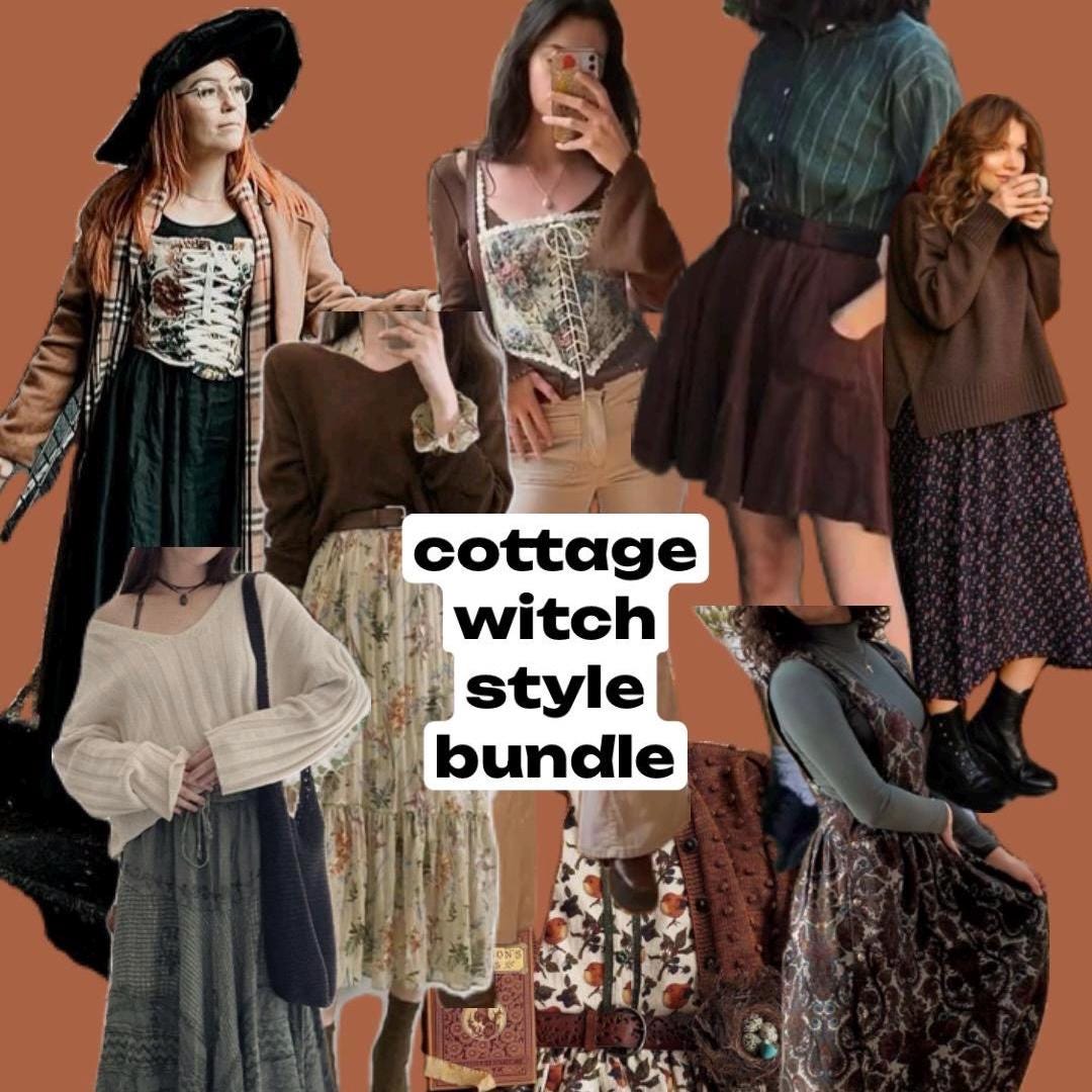 Cottage Witch Style Bundle, Secondhand Clothing Mystery Bundle Personal ...
