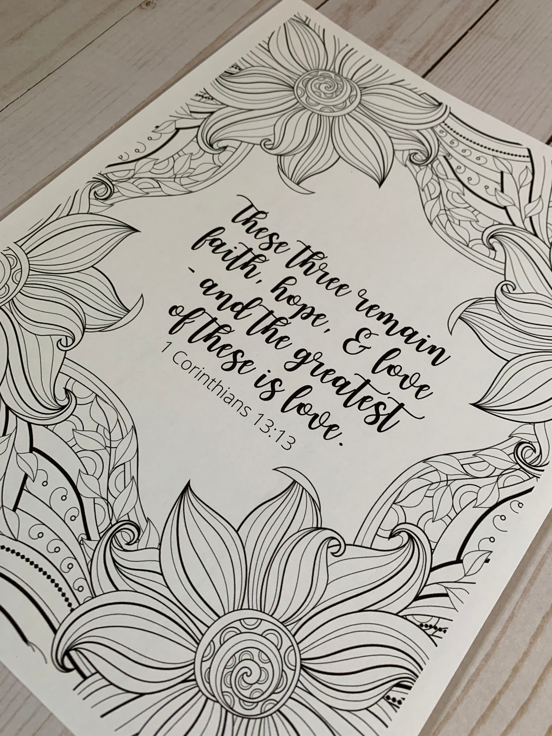 Printable Bible Verse Coloring Pages, John 16:33, Philippians 4-6, 1 ...