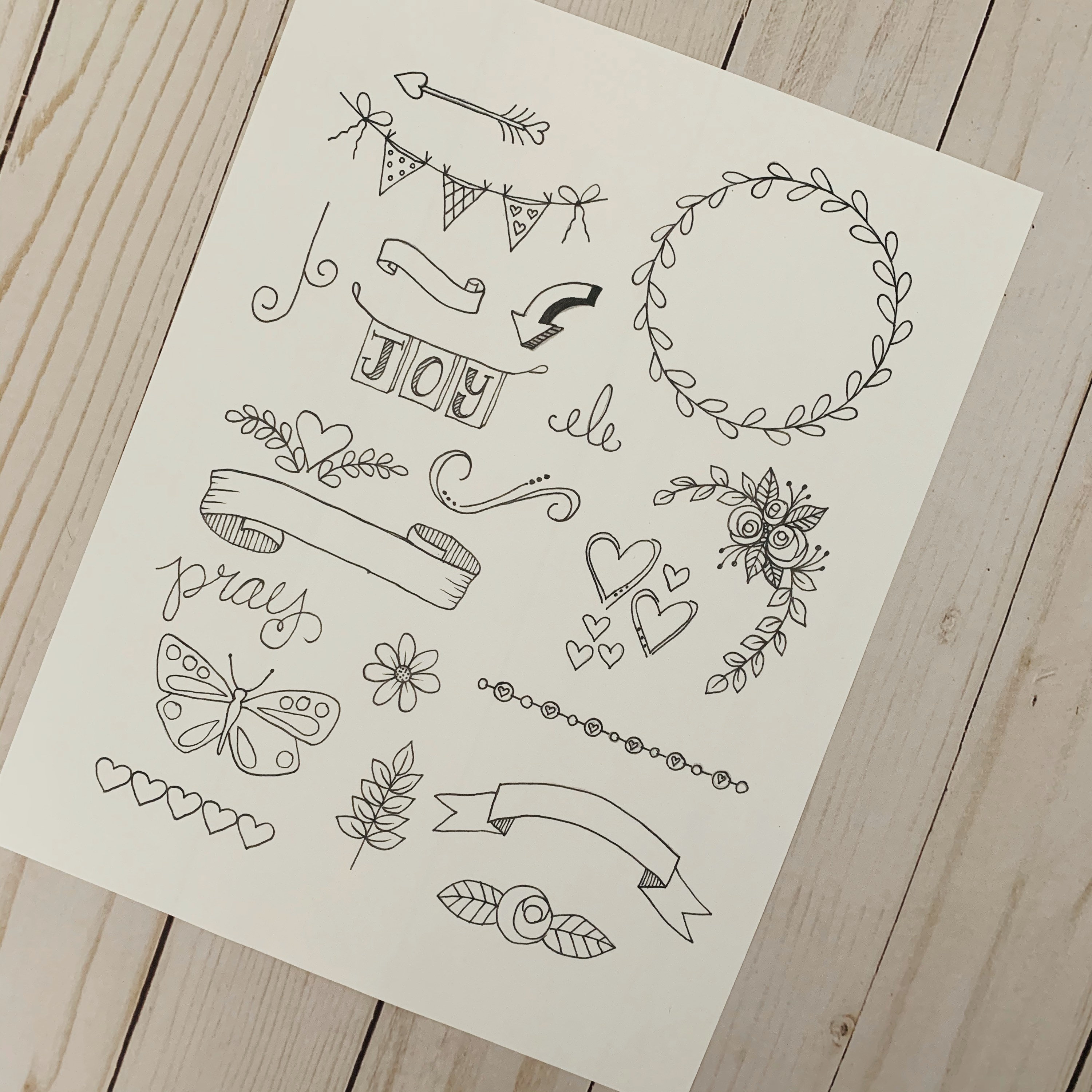 Christian Doodle Art