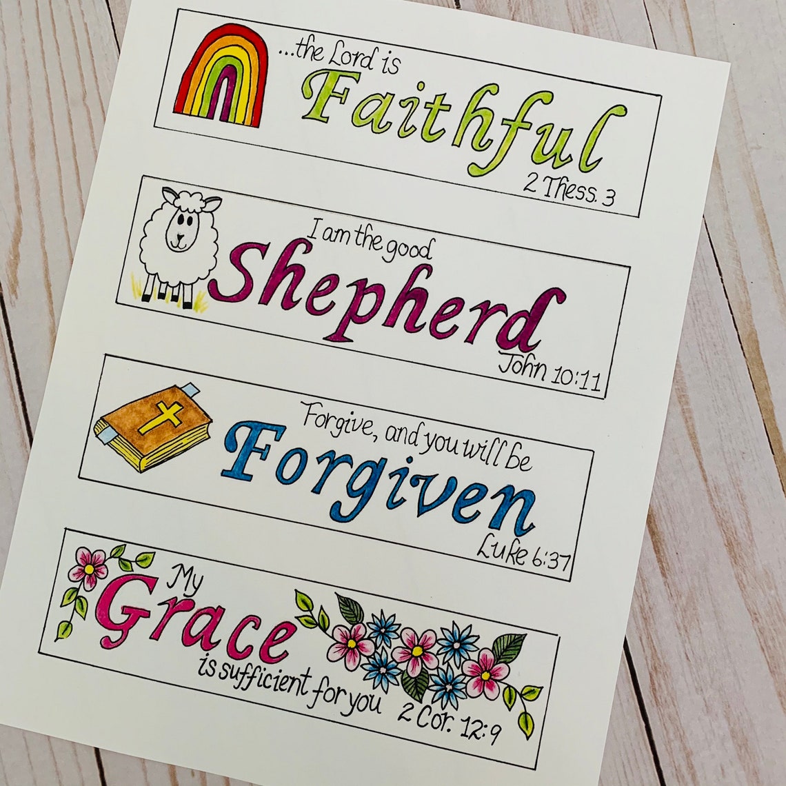 Bible Journaling Bundle | Etsy