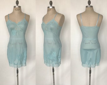 Blue Full Slip | Etsy