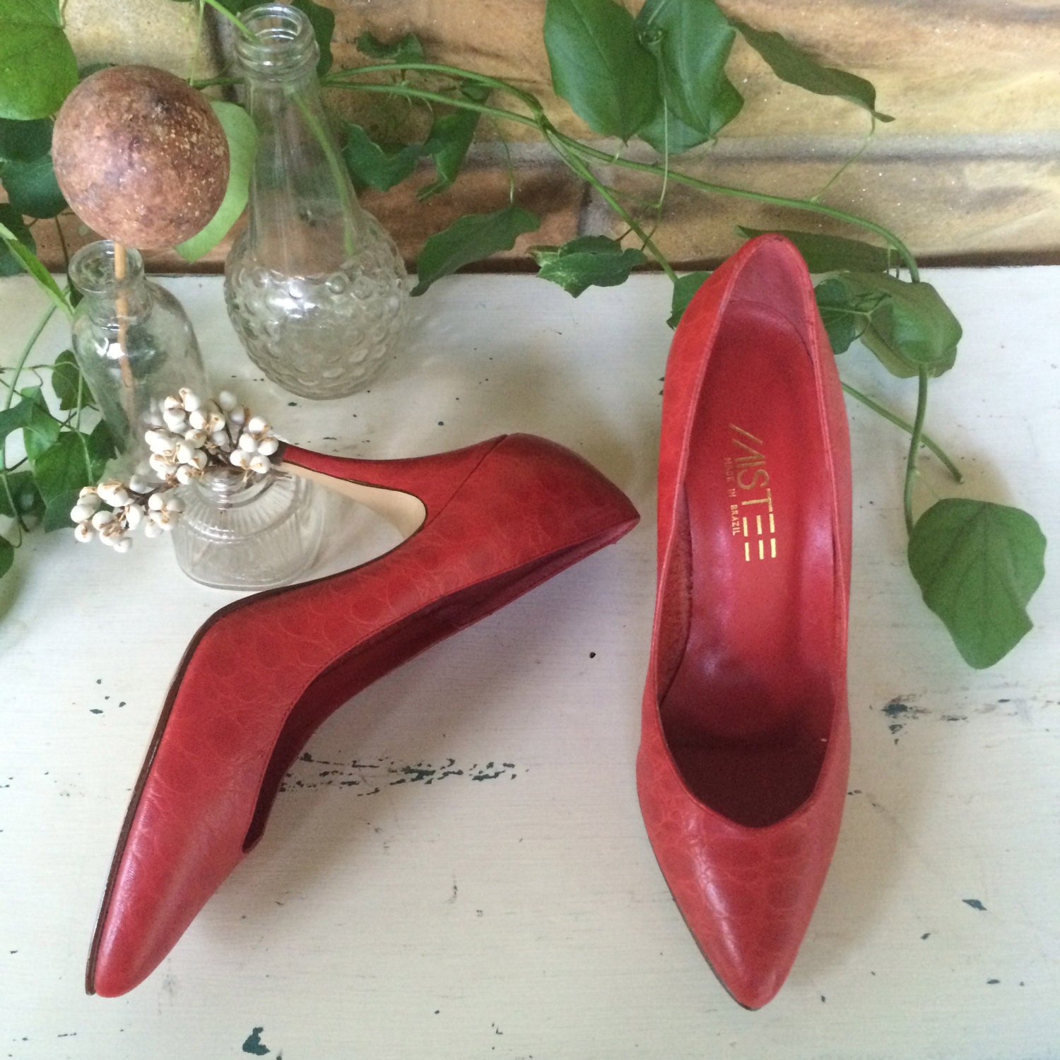 Home Décor Vases Vintage 1990's Shoe Vase etna.com.pe