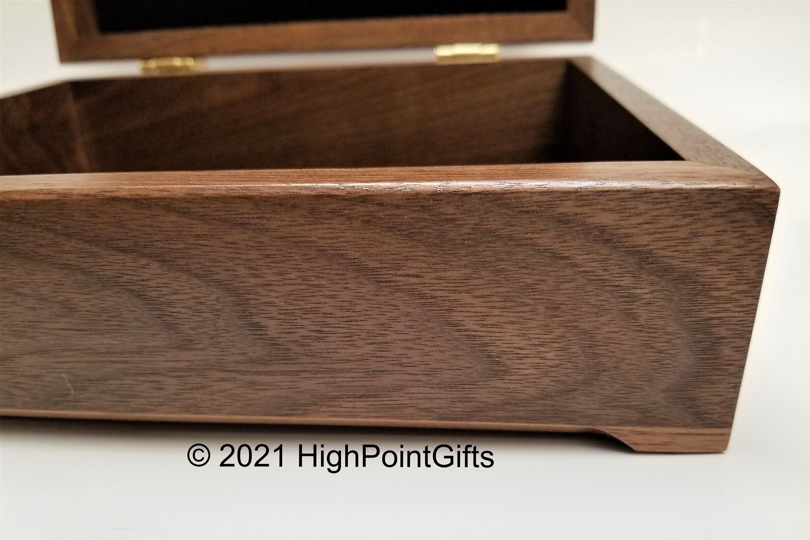 Keepsake Box Custom Engraved Wood Box 8x10 Walnut - Etsy