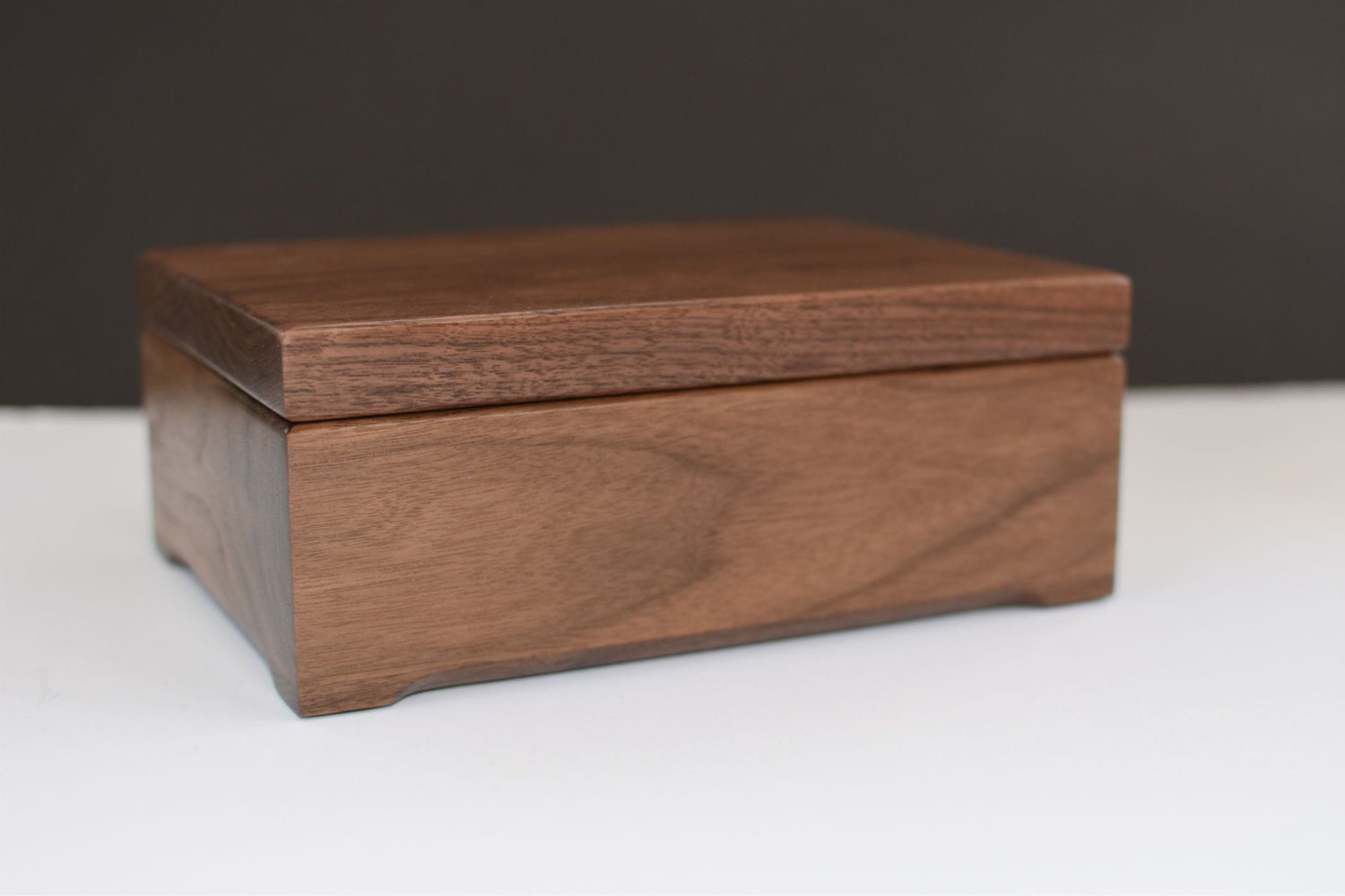 Keepsake Box Custom Engraved Wood Box Walnut Keepsake Box | Etsy