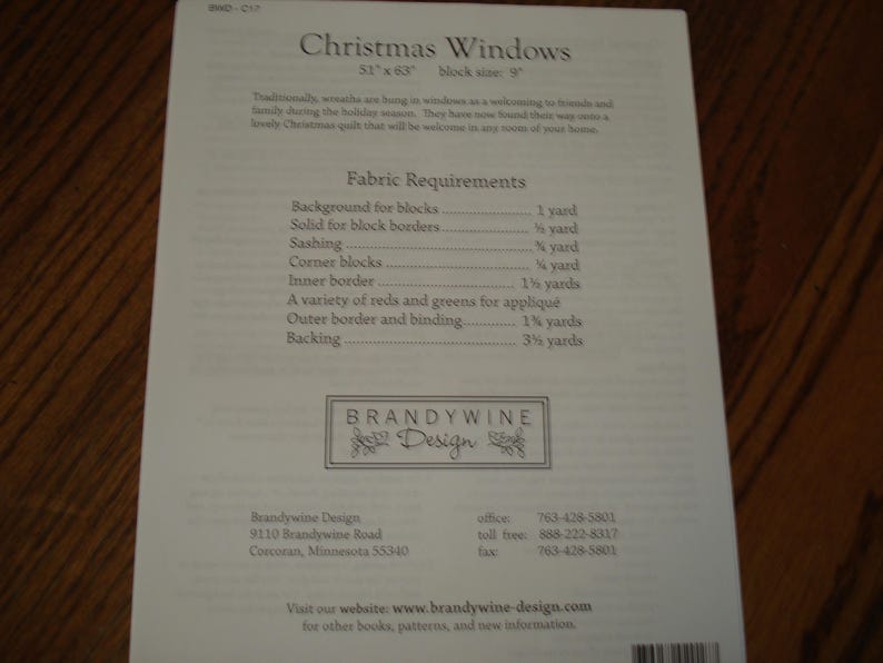 Christmas Windows by Brandywine Designs - Etsy
