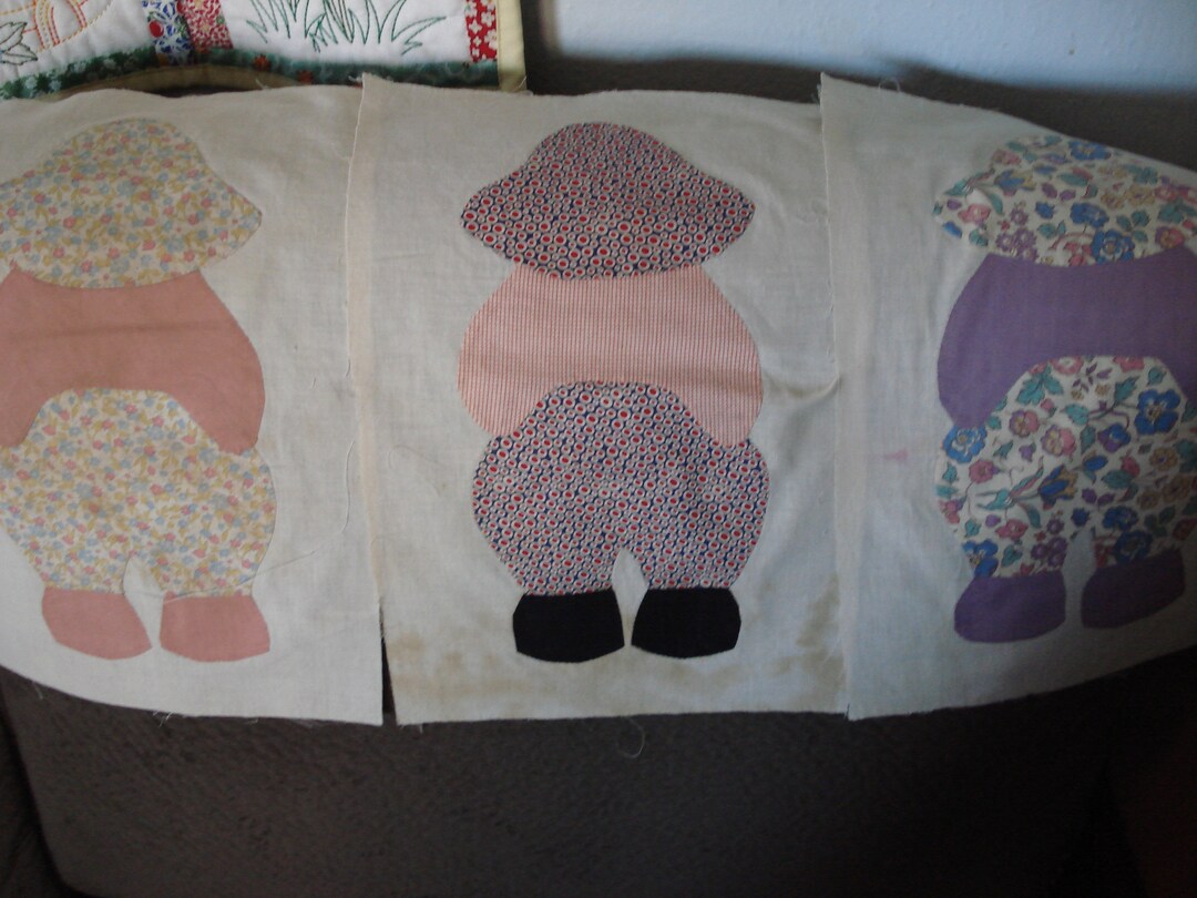 Vintage Overall Sam Quilt Blocks - Etsy