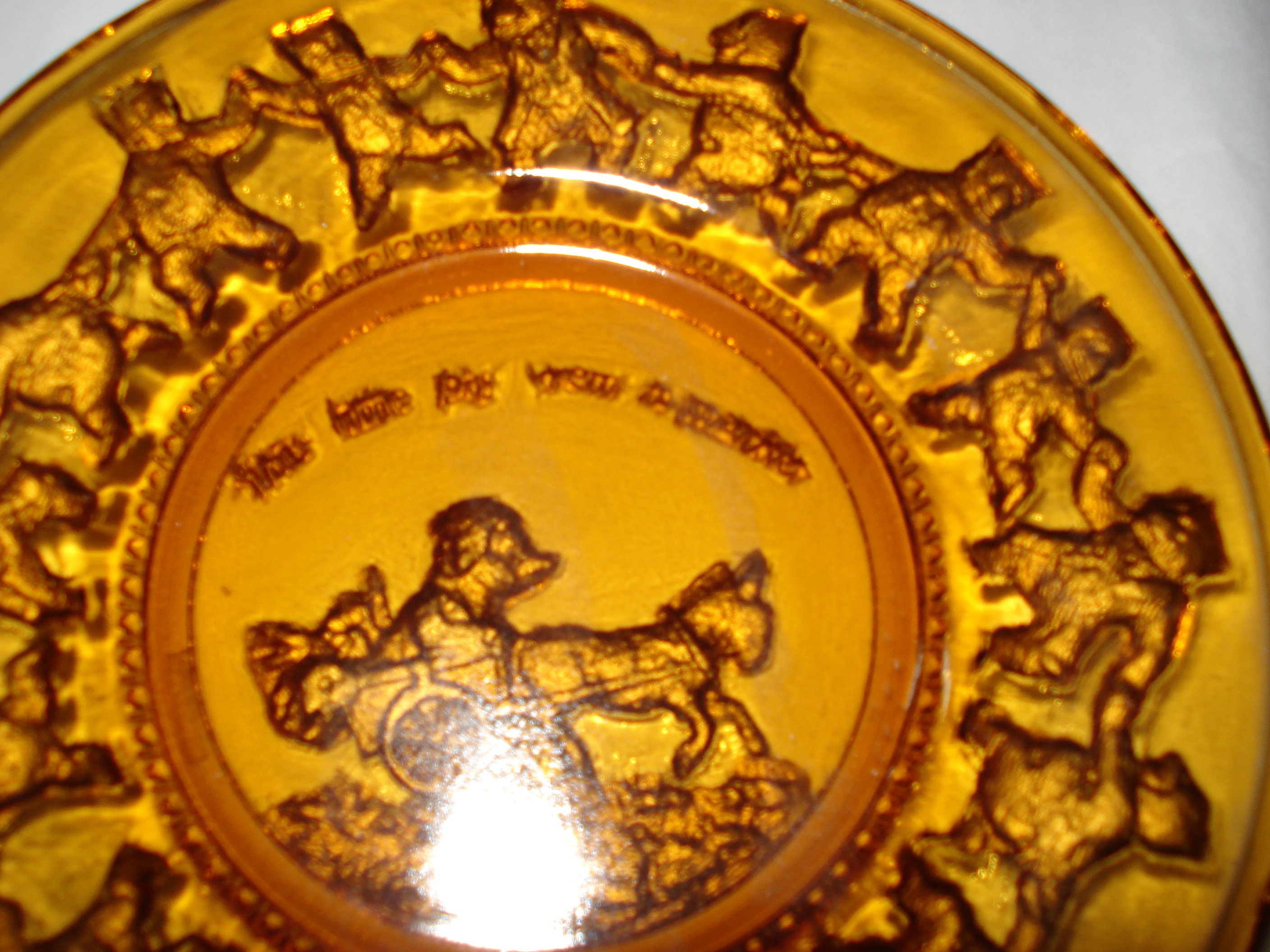 Amber Nursery Rhyme Child's Plates Set of 2 - Etsy