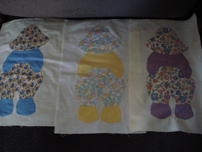 Vintage Overall Sam Quilt Blocks - Etsy