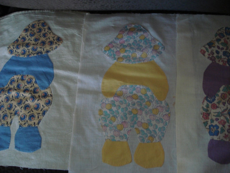 Vintage Overall Sam Quilt Blocks - Etsy