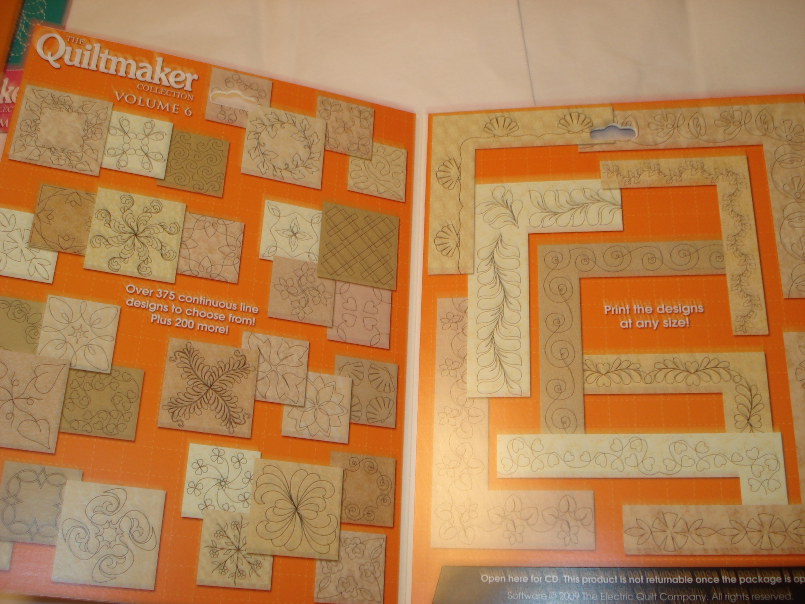 The Electric Quilt Company Quilting Designs Software Printable Quilting ...