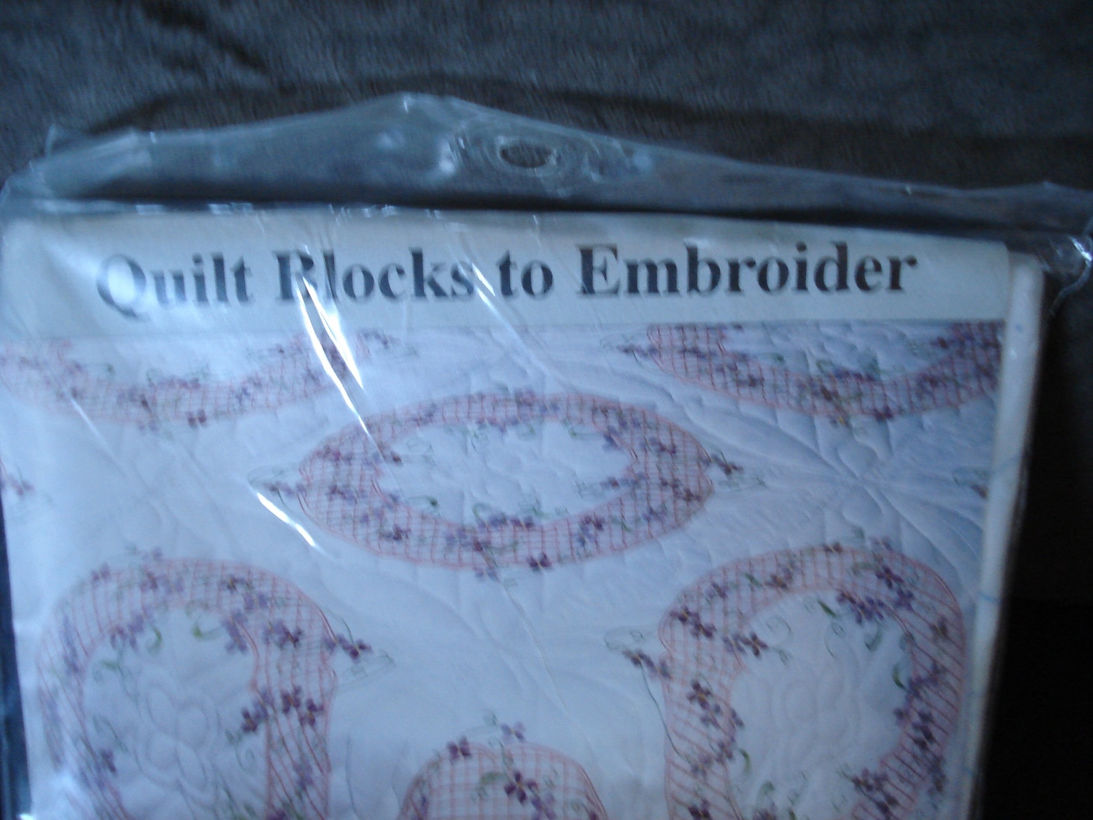 Tobin Quilt Blocks to Embroider Violet Garden - Etsy