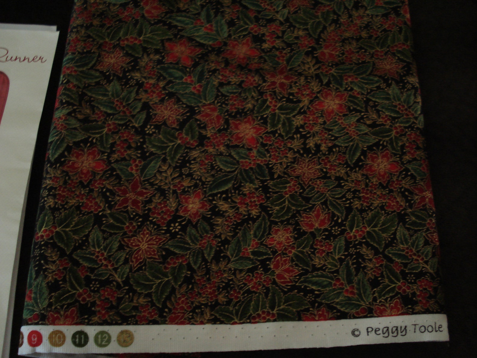 Pinwheel Posies Table Runner Kit by Brandywine Designs - Etsy