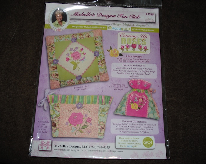 Michelle's Designs Fan Club Coming up Roses by Michelle Griffith - Etsy