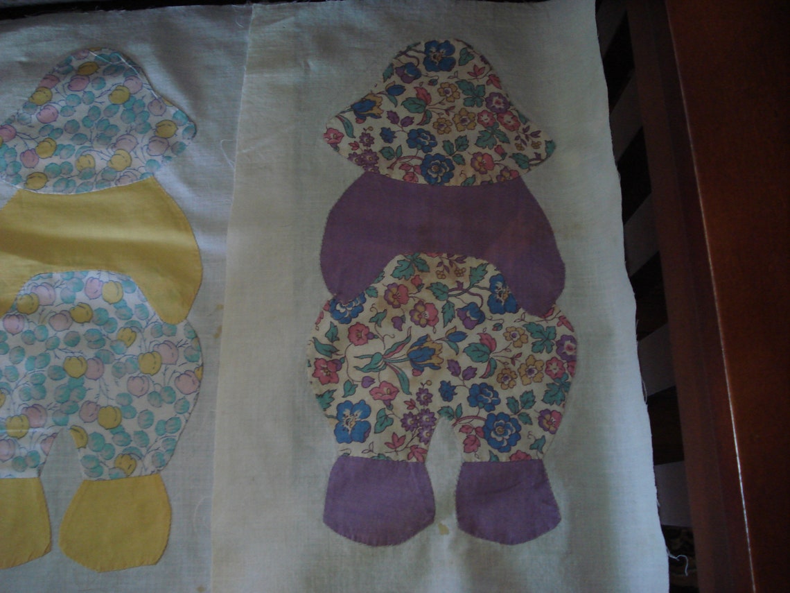 Vintage Overall Sam Quilt Blocks - Etsy