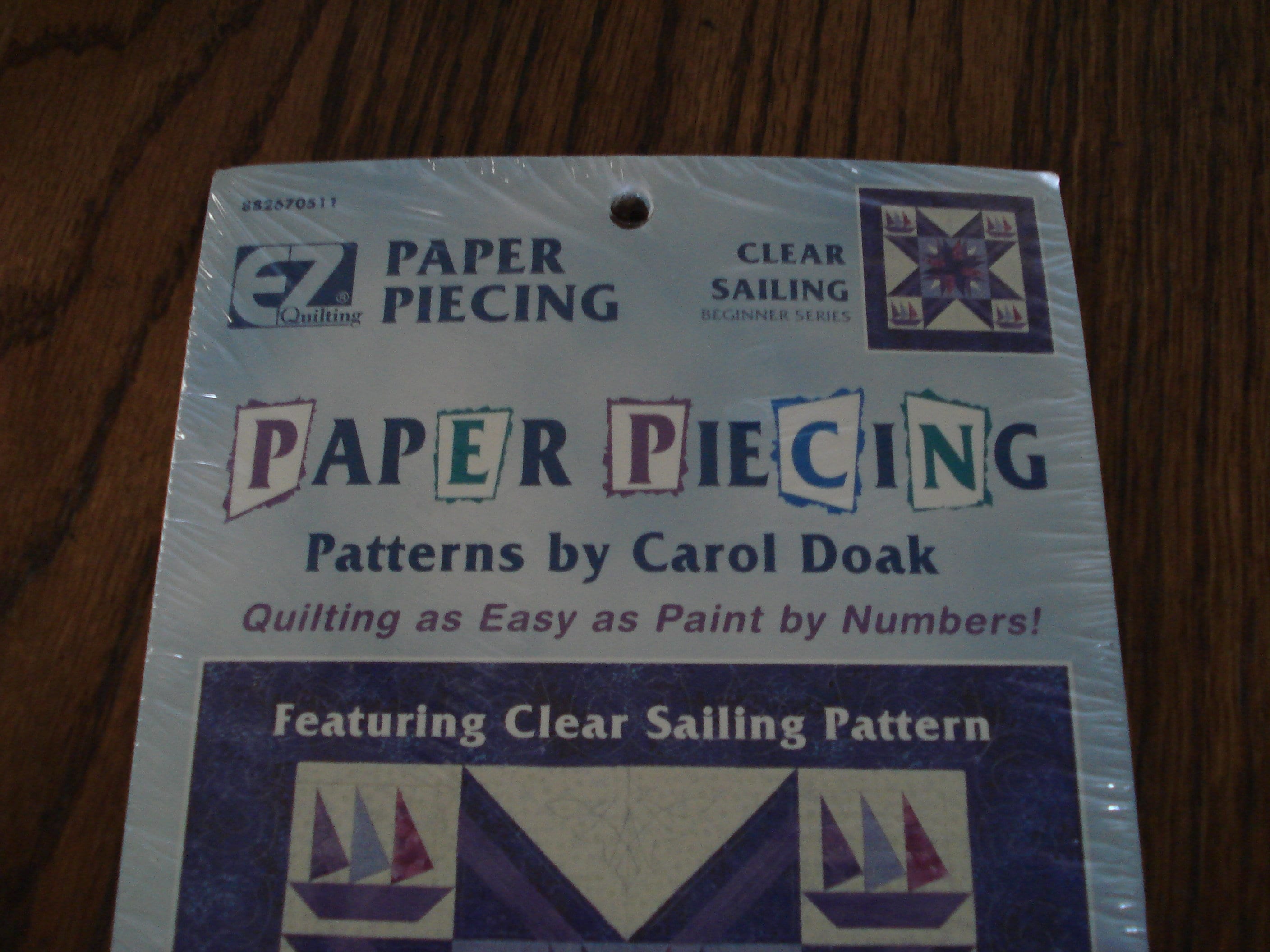 Paper Piecing Patterns by Carol Doak - Etsy