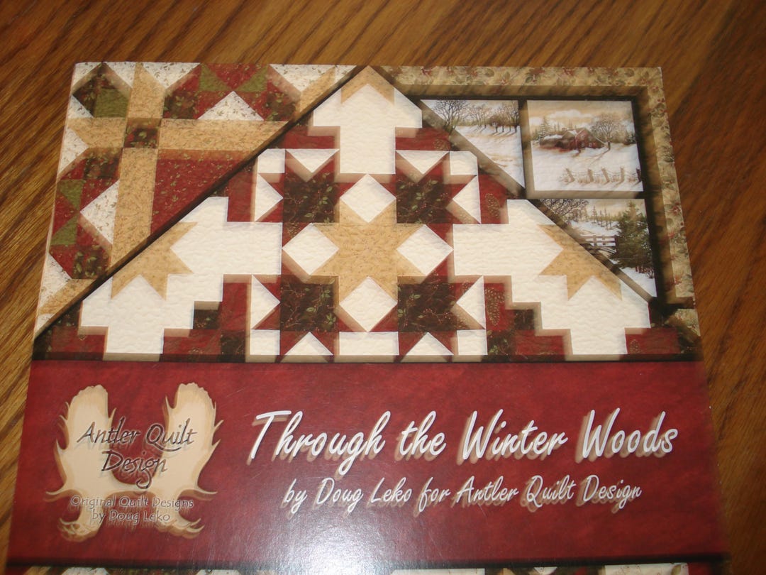 Though the Winter Woods by Doug Leko for Antler Quilt Designs - Etsy