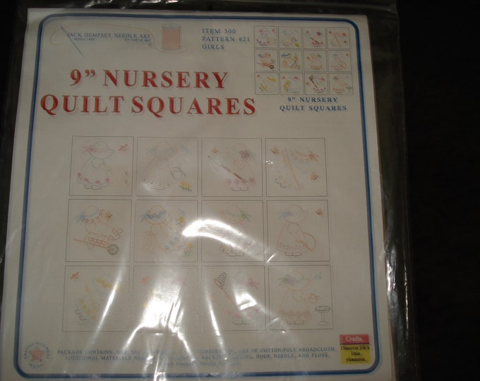 Jack Dempsey Needle Art Pattern 21 GIRLS - Etsy