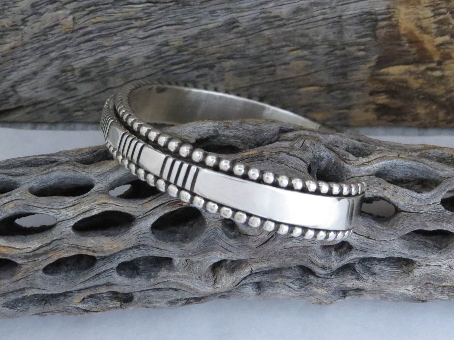 Sterling Silver Cuff Bracelet Native American Navajo Silver - Etsy