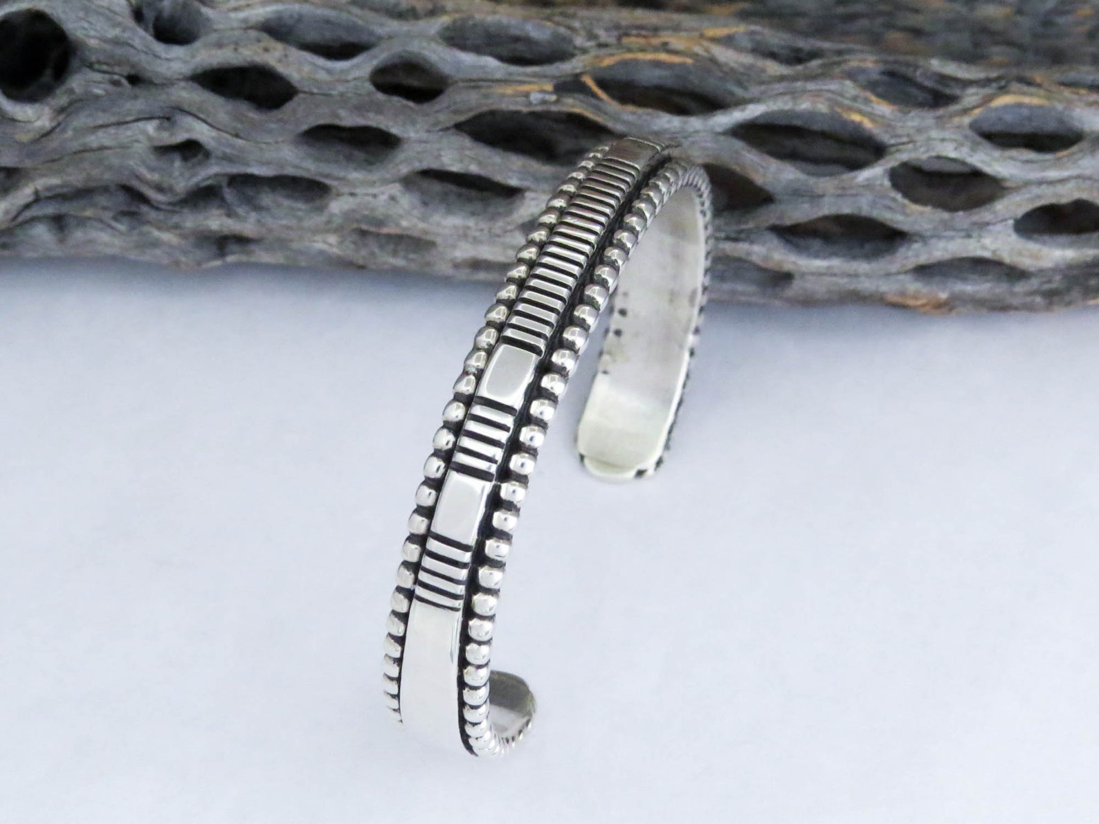 Sterling Silver Cuff Bracelet Native American Navajo Silver - Etsy