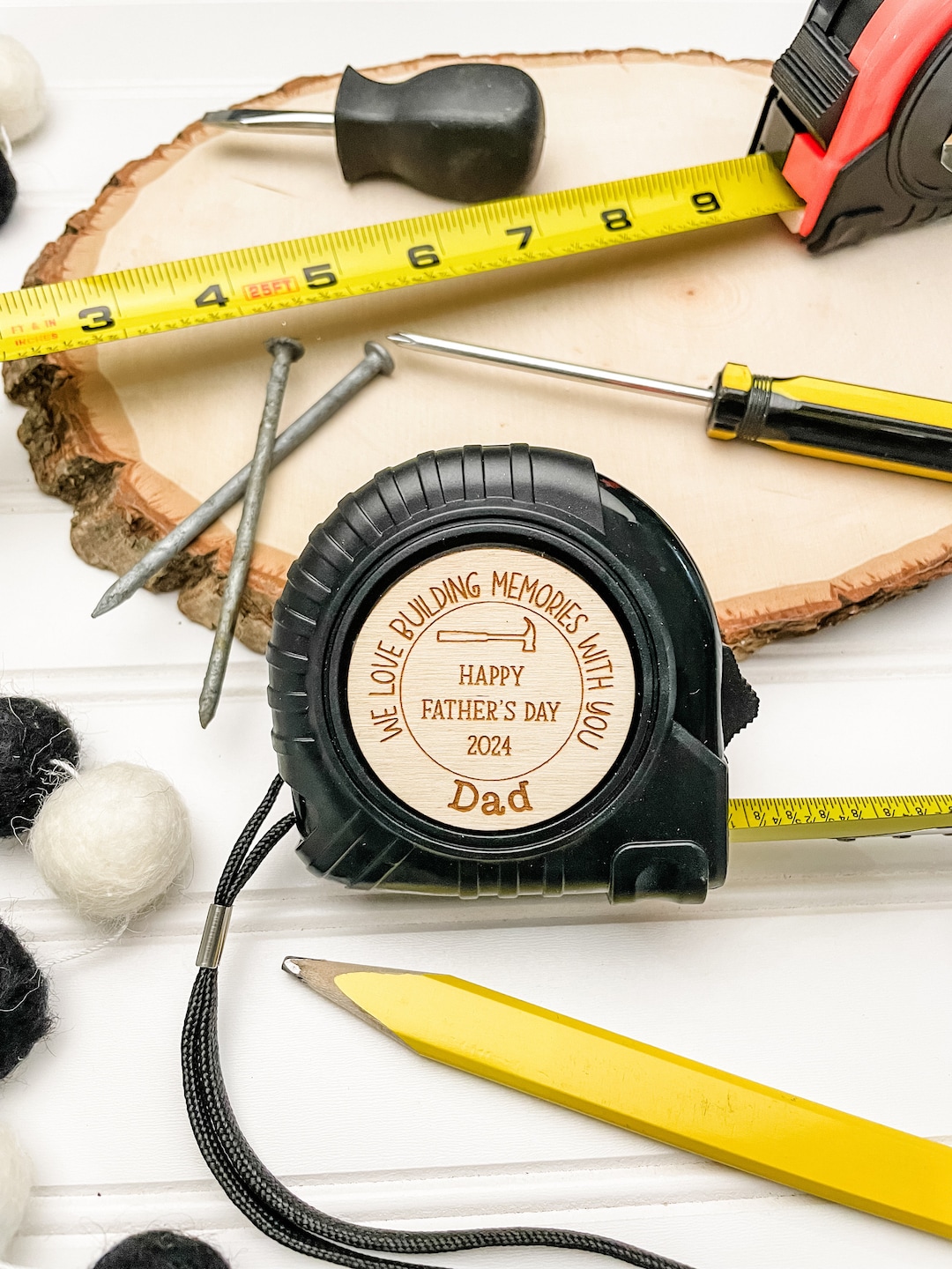 Personalized Tape Measure, Custom Tape Measure, Measuring Tape, Fathers ...