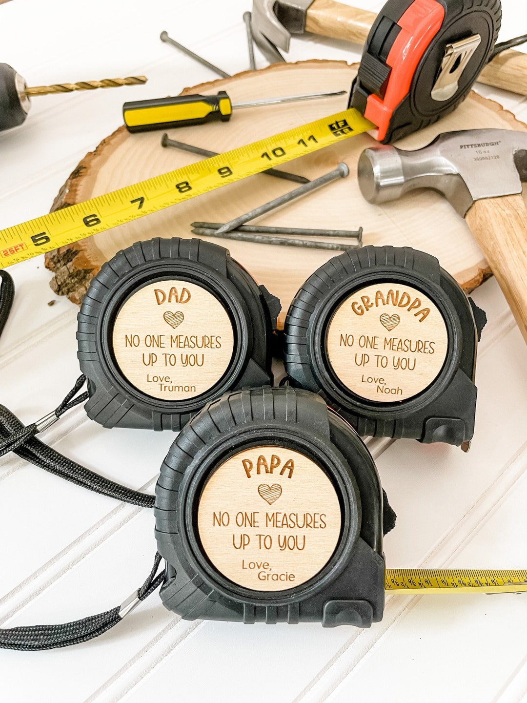 Personalized Tape Measure, Custom Tape Measure, Measuring Tape, Fathers ...