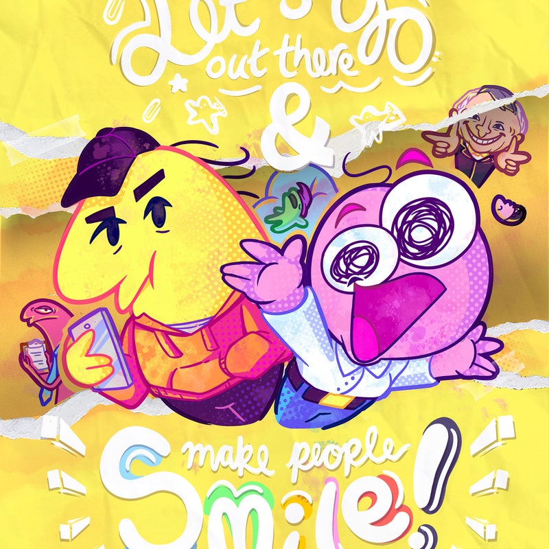 Smiling Friends Poster - Etsy