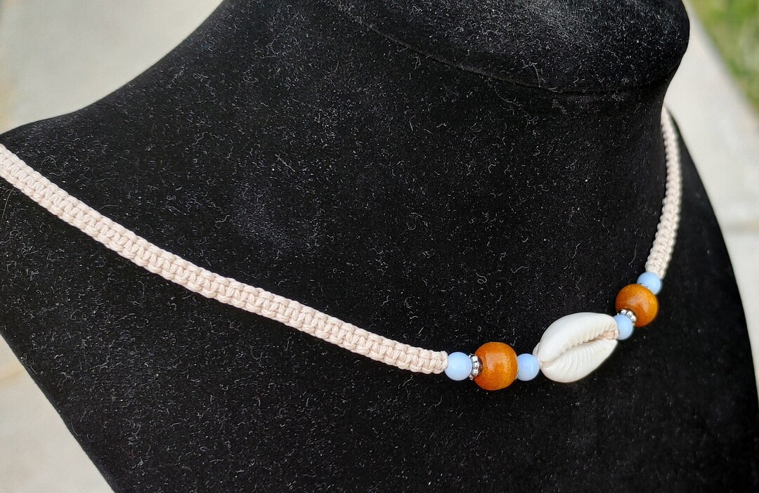Single Cowrie Shell Necklace - Etsy