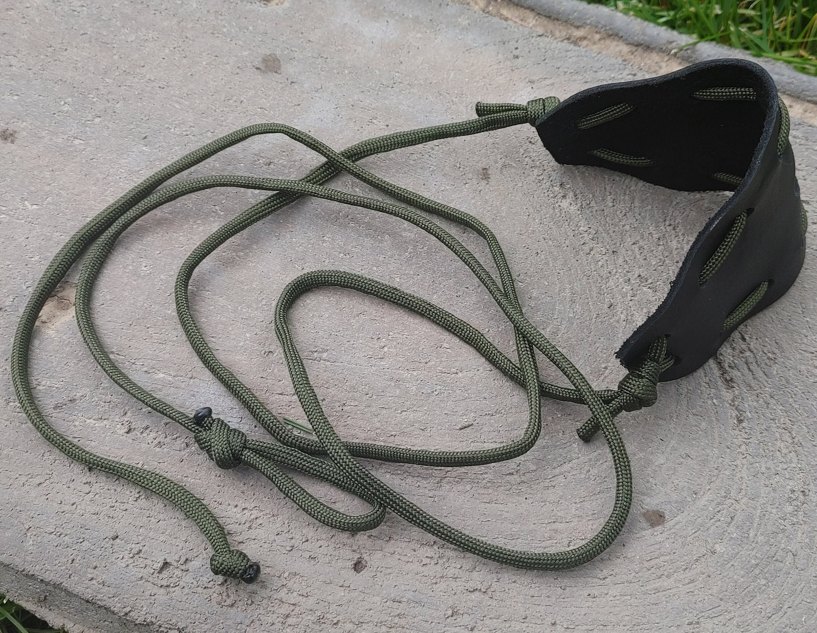 Handmade Leather Shepherd's Rock Sling - Etsy