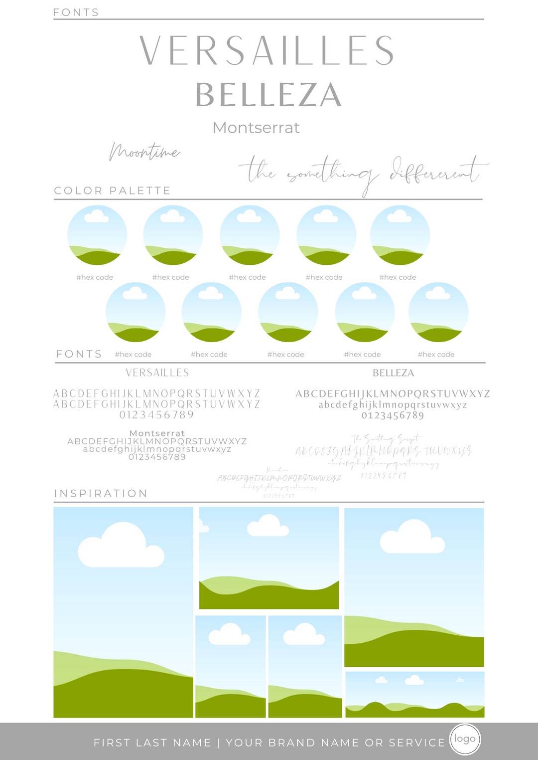 Custom Brand Style Guide - Etsy