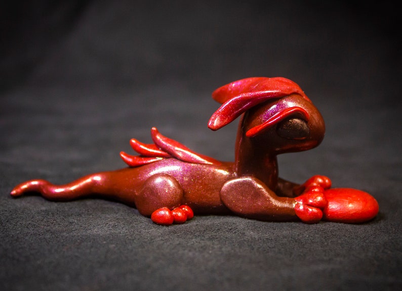 JULY BIRTHSTONE DRAGON Ruby Made to Order Sculpture | Etsy