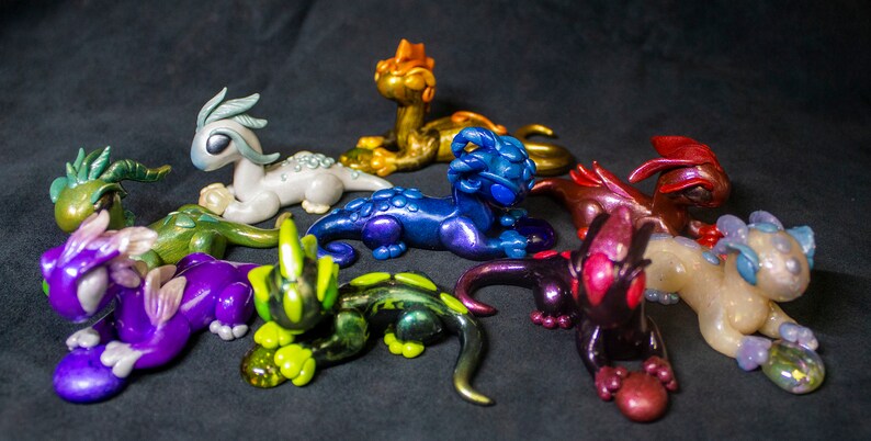 BIRTHSTONE DRAGON Custom Personalised Sculpture Made to - Etsy