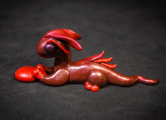 JULY BIRTHSTONE DRAGON Ruby Made to Order Sculpture | Etsy