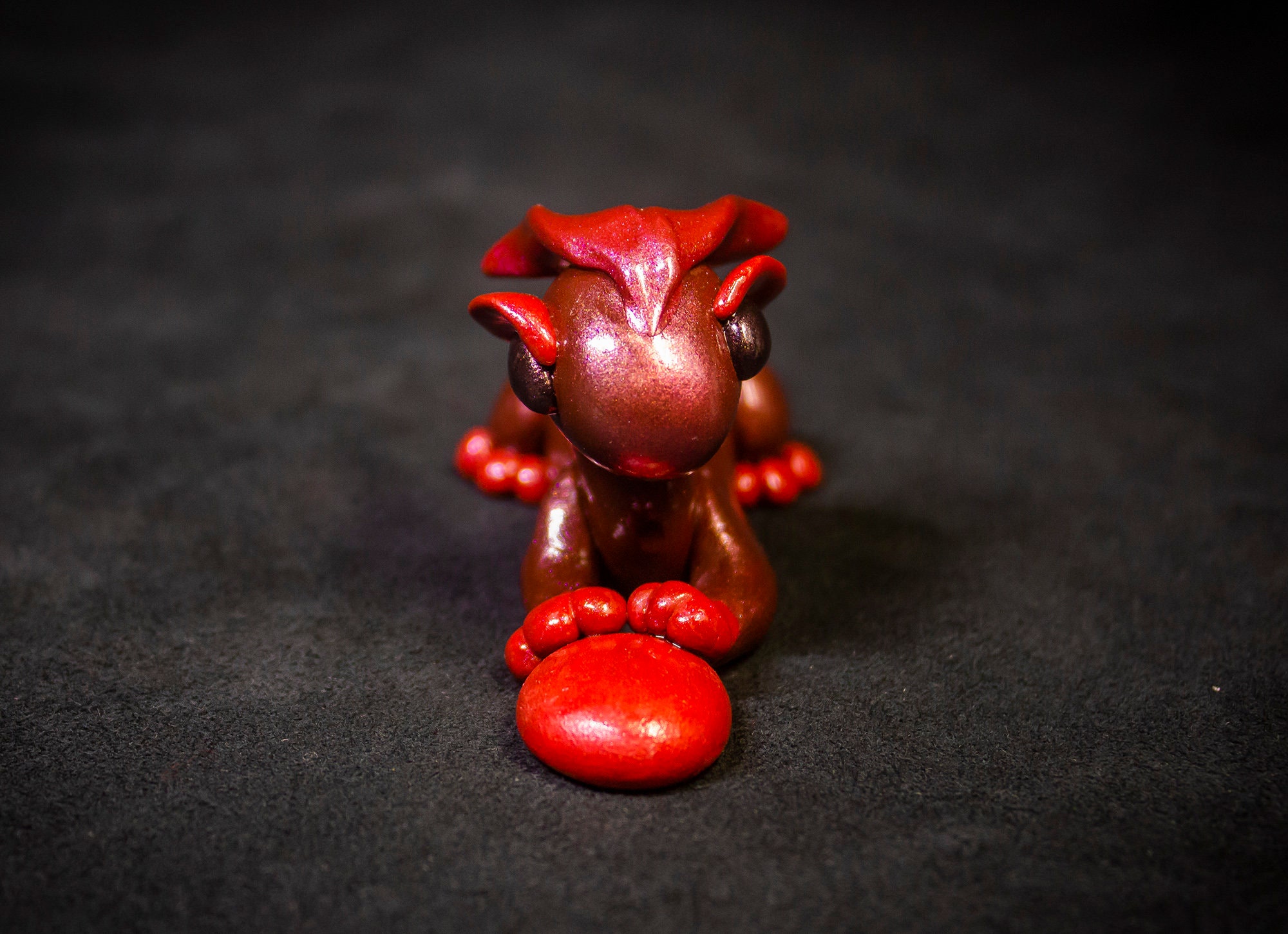 JULY BIRTHSTONE DRAGON Ruby Made to Order Sculpture | Etsy