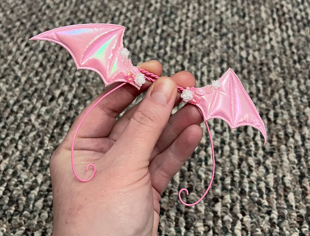 OOAK Beautiful Handmade Bat Dragon Fairy Wings E34 - Etsy