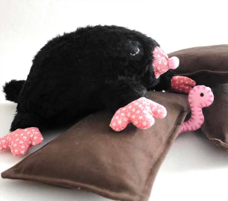 Pretend Play Vegetable Garden Sewing Pattern With a Little Mole INSTANT ...