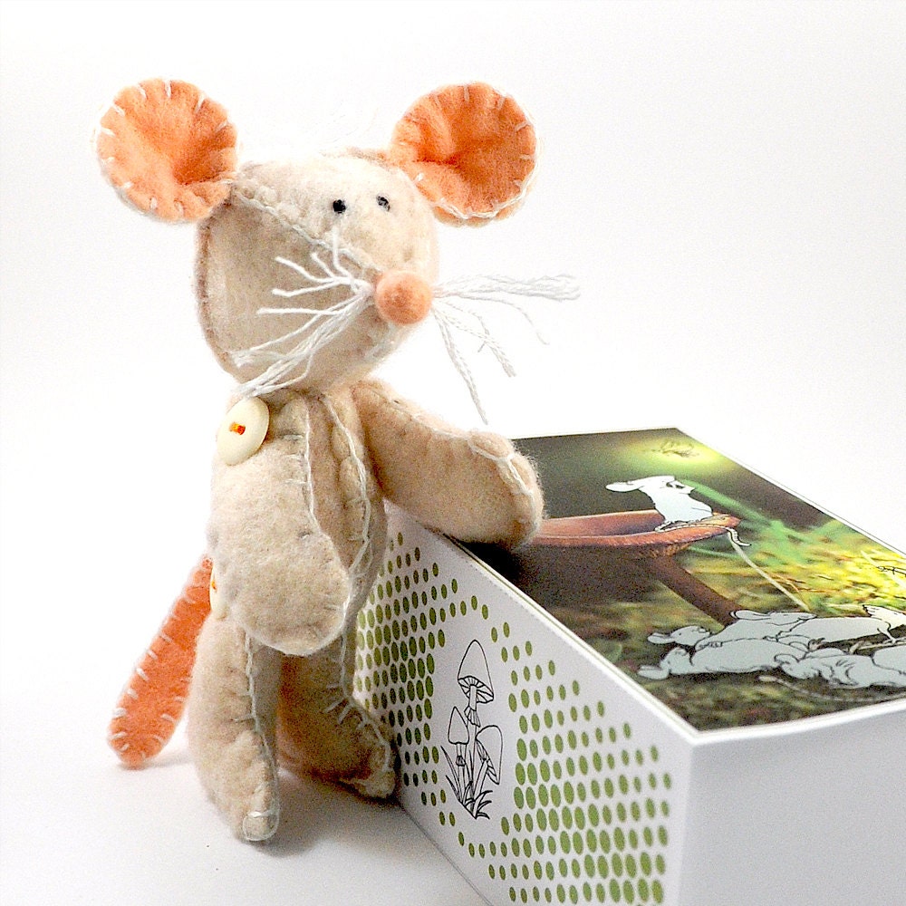 Plush Pattern Travel Toy Mouse Sewing Pattern Soft Toy PDF, Softie ...