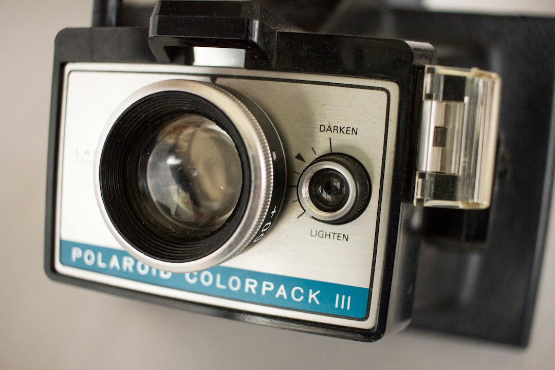 Polaroid Colorpack III Vintage Instant Camera - Etsy