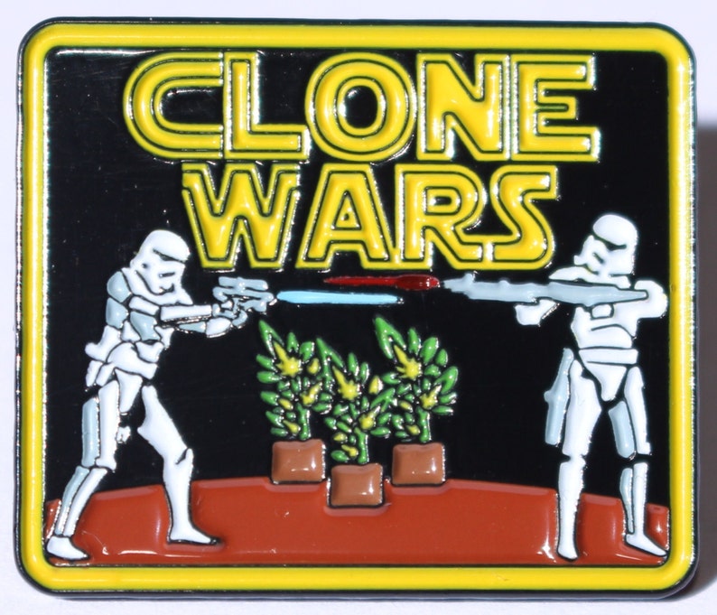 Ten 10 Star Wars Cannabis Clone Wars Hat Pins. - Etsy