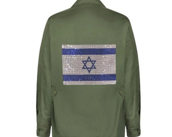 Genuine Israel Israeli Army IDF Jacket Parka Dubon Jacket With Insignia ...