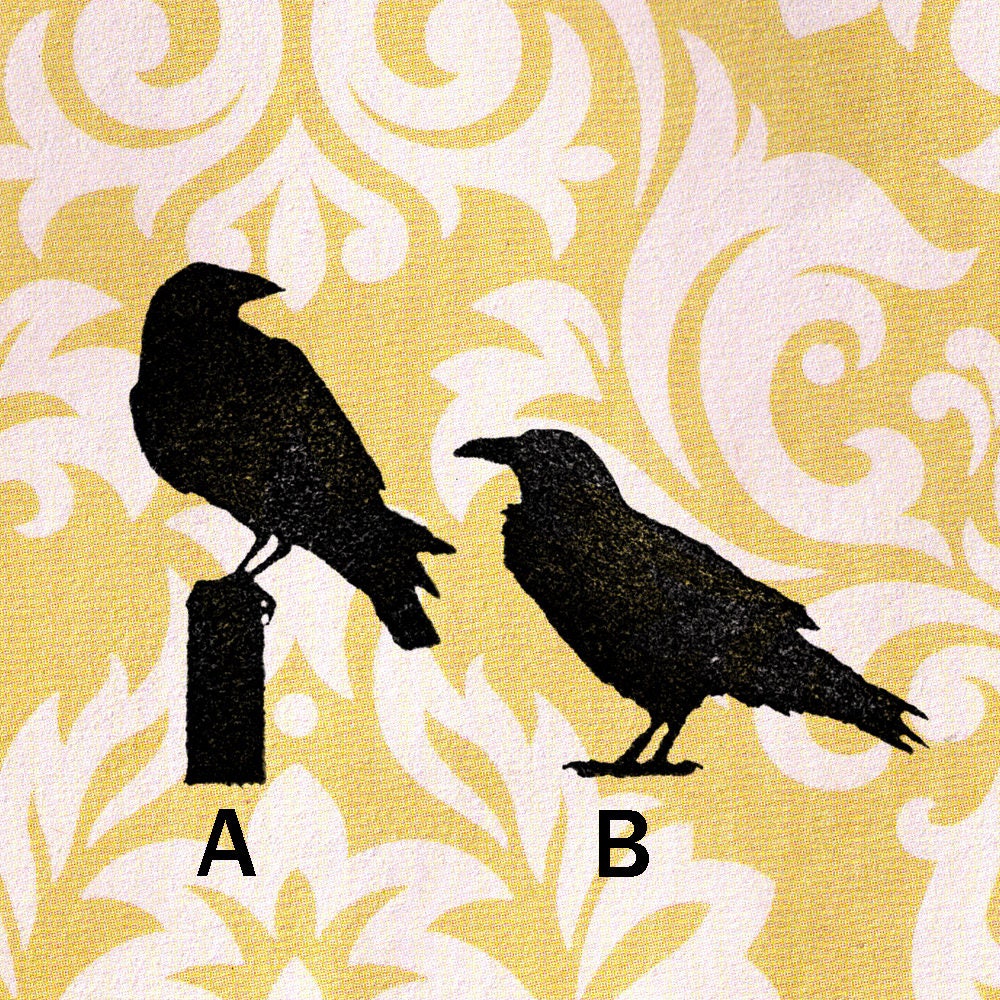 Raven Stamps: Wood Mounted Rubber Stamps | Etsy