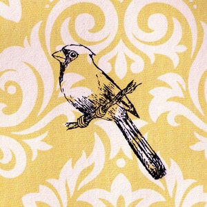 Bird Stamp: Cardinal on a Branch Wood Mounted Rubber Stamp - Etsy