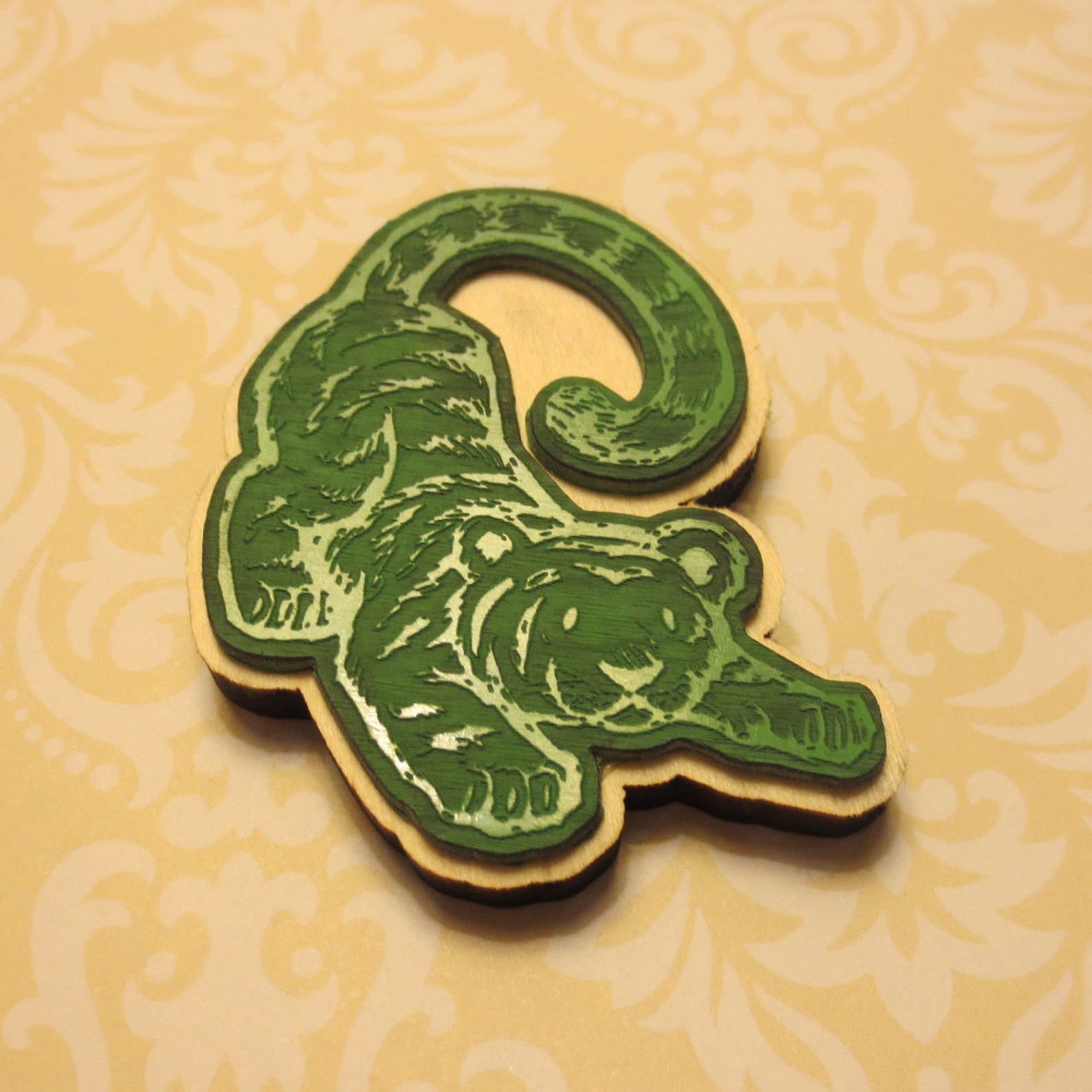 Tiger Stamp: Wood Mounted Tiger Rubber Stamp - Etsy Canada