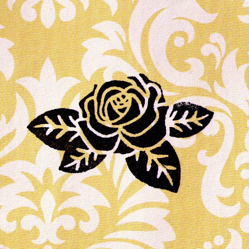 Rose Stamp - Etsy