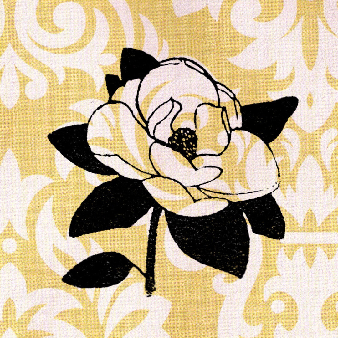 Magnolia Stamp: Wood Mounted Rubber Stamp - Etsy